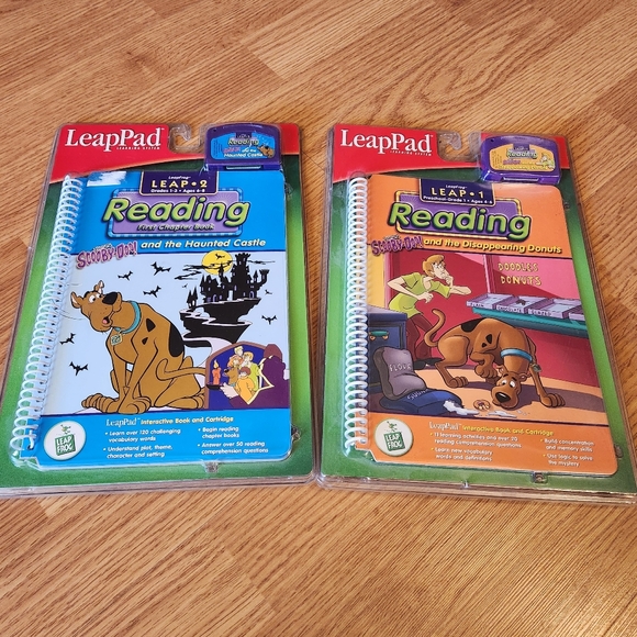 Leap Frog | Toys | Leap Frog Leappad Scooby Doo Disappearing Donuts Haunted Castle New 2 | Poshmark